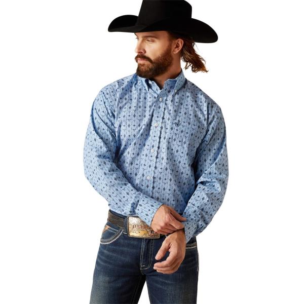 商品名:  Ariat Men's Wrinkle Free Kyson Classic Fit Shirt, Whiteブランド: Ariat商品サイズ: Large高さ: 47.9cm横幅: 34.6cm奥行: 13.3cm重量: 29...