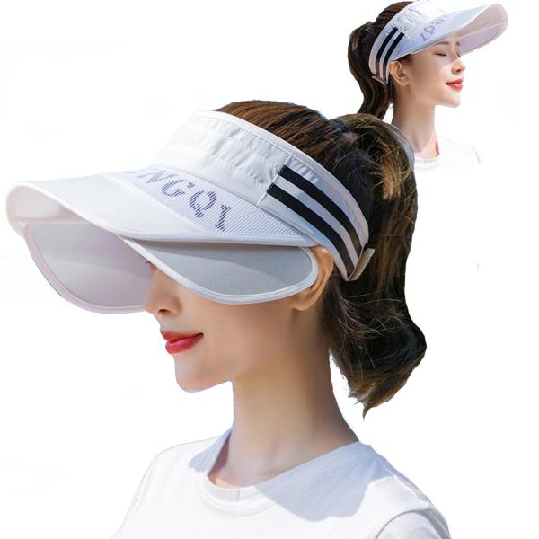 商品名:  Peicees Sun Visor Hat with Wide Brim for Women Sun Protection Cap for Golf Tennis Beach Running Hiking Fishing Gar...