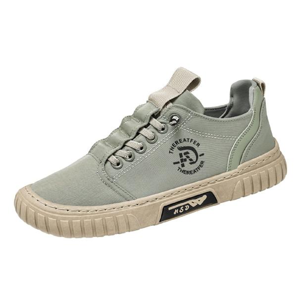 商品名:  GILIGEGE Sneaker Men Fashion Walking Non Slip Work Shoes Comfortable Leather Casual Mens Sneaker (ZA-Army Green, 1...