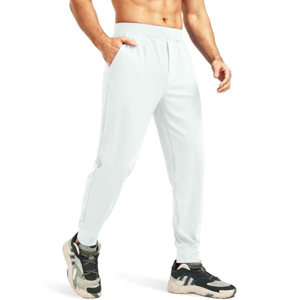商品名:  Blouty Men's Joggers Pants with Zipper Pockets Stretch Workout Athletic Sweatpants Gym Golf Joggers for Men Casual...