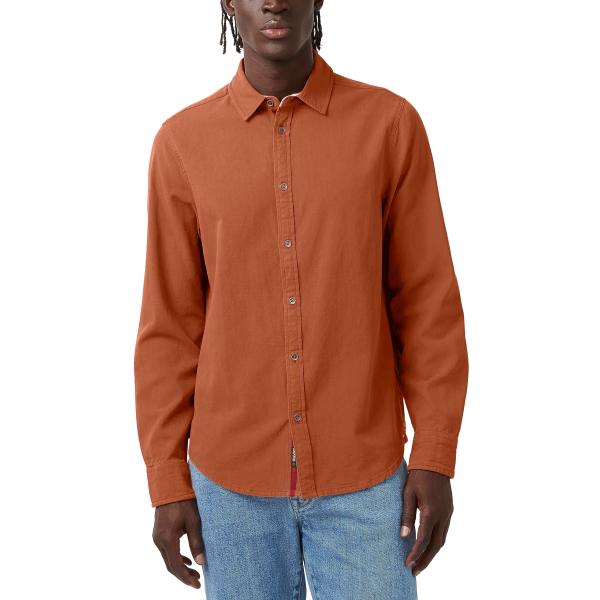 商品名:  Buffalo David Bitton Men's Long Sleeve Solid Button Down, Baked Clayブランド: Buffalo David Bitton商品サイズ: Medium高さ: 36....