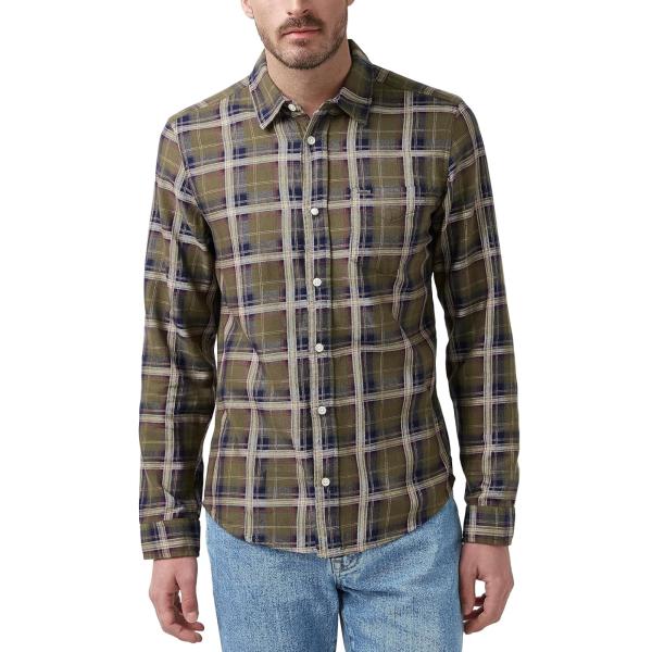 商品名:  Buffalo David Bitton Men's Long Sleeve Plaid Button Down, Burnt Oliveブランド: Buffalo David Bitton商品サイズ: X-Large高さ: 3...