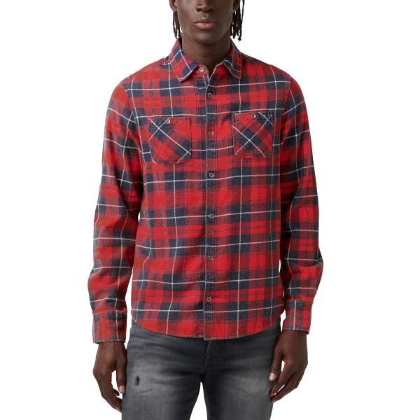 商品名:  Buffalo David Bitton Men's Long Sleeve Plaid Button Down, Harvestブランド: Buffalo David Bitton商品サイズ: Small高さ: 34.1cm横...