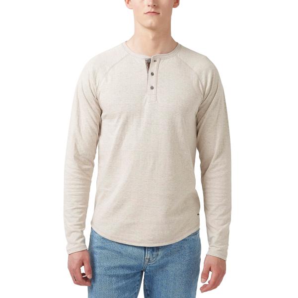 商品名:  Buffalo David Bitton Men's Long Sleeve Henley, Milkブランド: Buffalo David Bitton商品サイズ: Small高さ: 38.5cm横幅: 29.5cm奥行: 4...