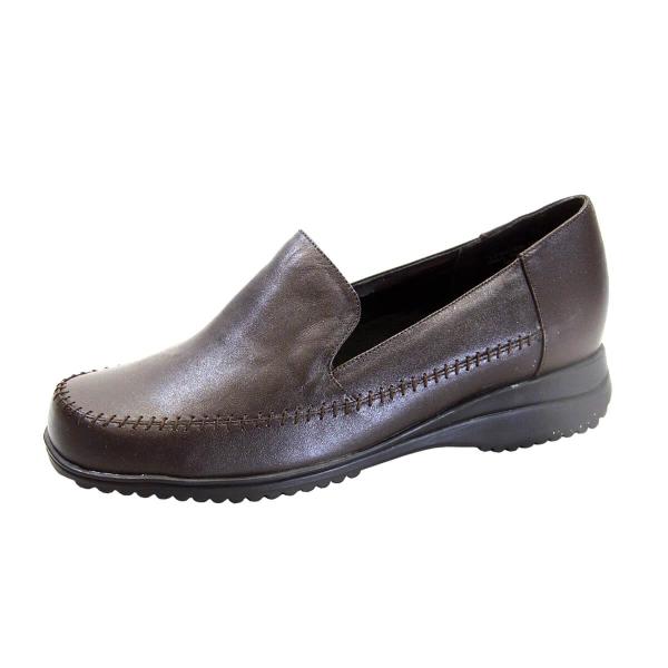 商品名:  Peerage Edie (4071) Women's Wide Width Everyday Casual Leather Shoes BROWN 7.5ブランド: Peerage商品サイズ: 7.5 X-Wide商品番号: ...