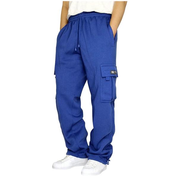 商品名:  Baggy Sweatpants for Men Cargo Work Pants Tactical Trousers Hiking Joggers Drawstring Elastic Waist Jogger with Mu...