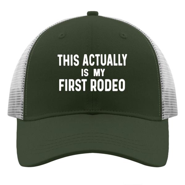 商品名:  Hats for Men Funny This Actually Is My First Rodeo Summer Hats for Women Gifts for Her Cool Hats Suitable for Summ...