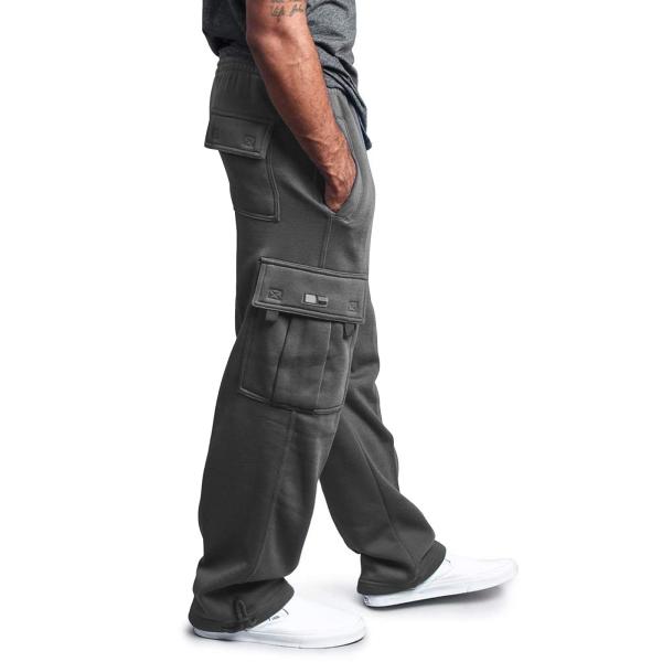 商品名:  Cargo Sweatpants, Mens Cargo Pants Casual Drawstring Athletic Jogger Sports Outdoor Trousers A8013 Greyブランド: POLNH...