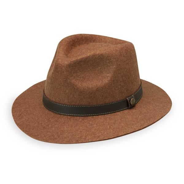 商品名:  Wallaroo Hat Company Men’s Durango Fedora ? UPF 50+ Sun Protection, Wide Brim, Packable Design and Adjustable Sizi...