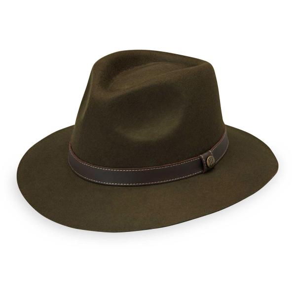 商品名:  Wallaroo Hat Company Men’s Durango Fedora ? UPF 50+ Sun Protection, Wide Brim, Packable Design and Adjustable Sizi...