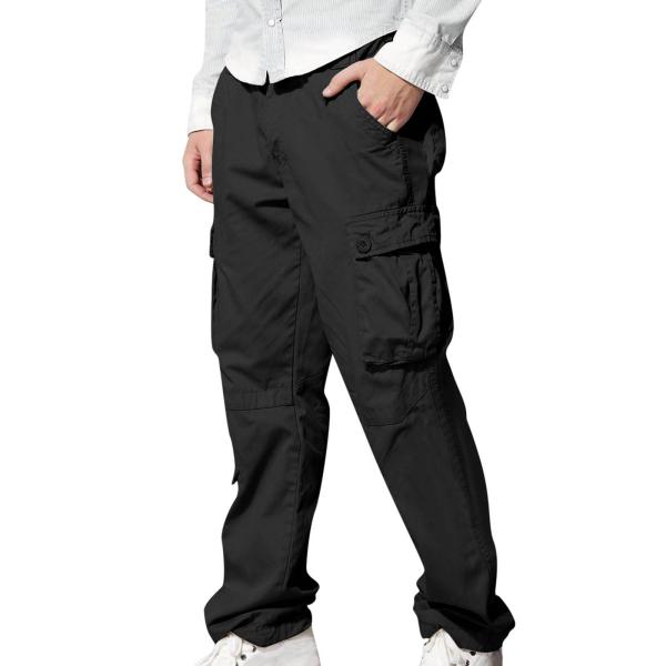商品名:  Loose-Fit Cargo Pants for Men Straight Leg Combat Work Pants Sport Jogger Sweatpants Lightweight Hiking Ranger Pan...