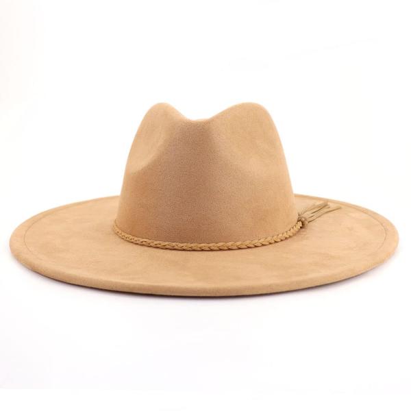 商品名:  LIDHAY Big Wide Brim Fedora Hats for Women Men Western Suede Hat Large Felt Panama Hat Rancher Hat JP003 Camelブランド...