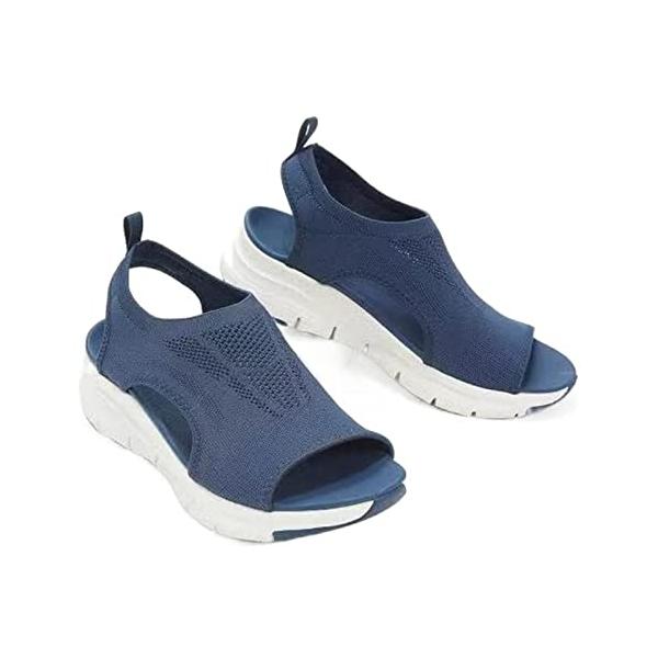 商品名:  Libiyi Women's Orthotic Sport Sandals, Women Summer Washable Flat Orthopedic Slide Sport Sandals, Open Toe Shoes B...