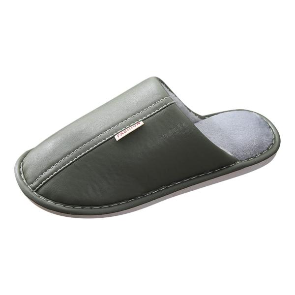 商品名:  Extra Wide Slippers for Women And Men Men Solid Color Household Slippers Fashion Cute Printed Mens House (Green, 1...