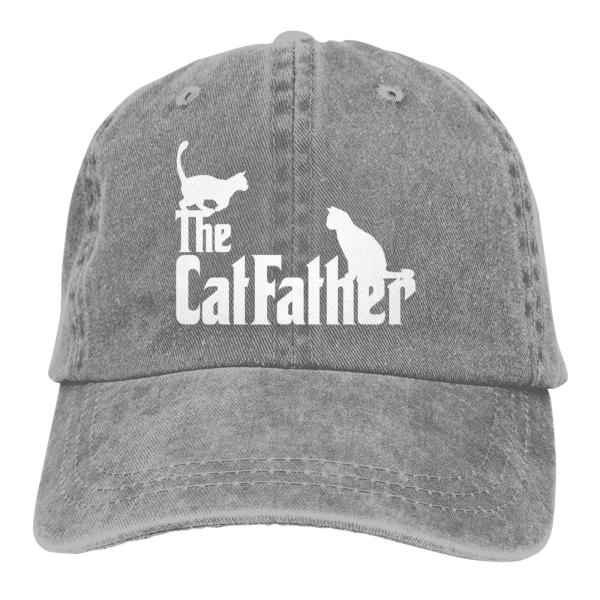商品名:  The Cat Father Baseball Cap Adjustable Classic Vintage Low Profile Washed Cotton Dad Hat for Menブランド: GURONTA商品サイズ...