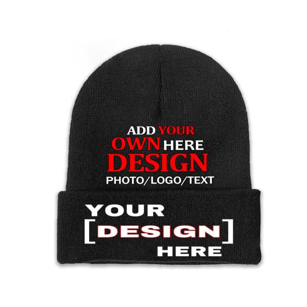 商品名:  Custom Winter Hat Beanie for Men &amp; Women, Personalized Image/Text Knit Cap Hatsブランド: Generic商品サイズ: One Size高さ:...