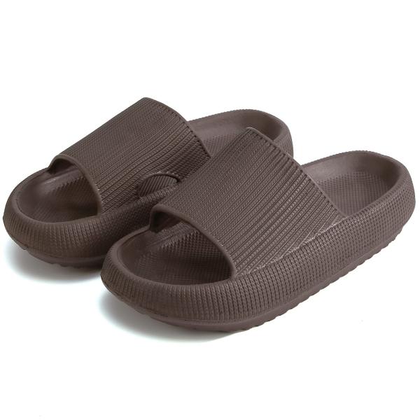 商品名:  rosyclo Cloud Slippers for Women and Men, Massage Shower Bathroom Non-Slip Quick Drying Open Toe Super Soft Comfy ...