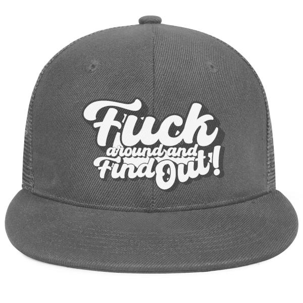 商品名:  Supload Fuck Around and Find Out Hat Fuck Around and Find Out Cap Black Mesh Baseball Cap Trucker Hatブランド: Supload...