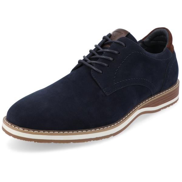 商品名:  Vance Co. Rutger Tru Comfort Foam Plain Toe Hybrid Dress Shoe Navy 10 Medium MENS USブランド: Vance Co.商品サイズ: 10高さ: 20...