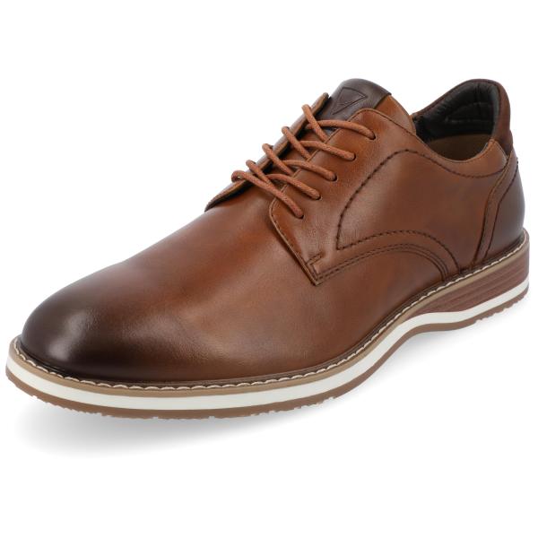 商品名:  Vance Co. Rutger Tru Comfort Foam Plain Toe Hybrid Dress Shoe Cognac 8.5 Medium MENS USブランド: Vance Co.商品サイズ: 8.5高さ...