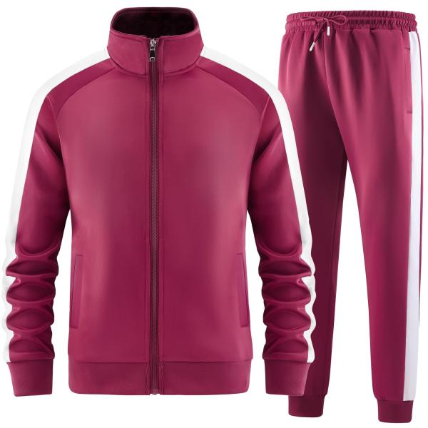 商品名:  Track Suits for Men Set 2 Piece Tracksuits Mens Sweatsuits Sets Jogging Two Piece Outfits Active Clothes Jogger Sw...