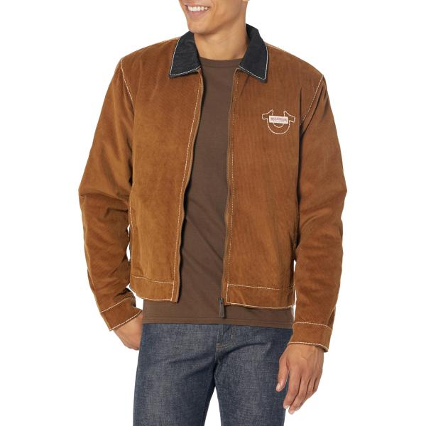 商品名:  True Religion Brand Jeans Men's Corduroy Zip Jacket, Tumericブランド: True Religion商品サイズ: X-Large高さ: 31.4cm横幅: 30.7cm奥...