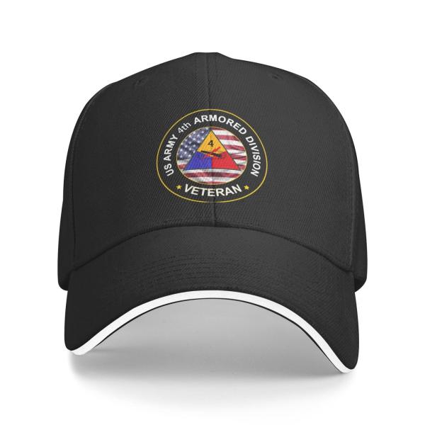 商品名:  US Army 4th Armored Division Veteran Baseball Golf Cap Casquette Outdoor Trucker Hats Adjustable Customブランド: SwpWa...