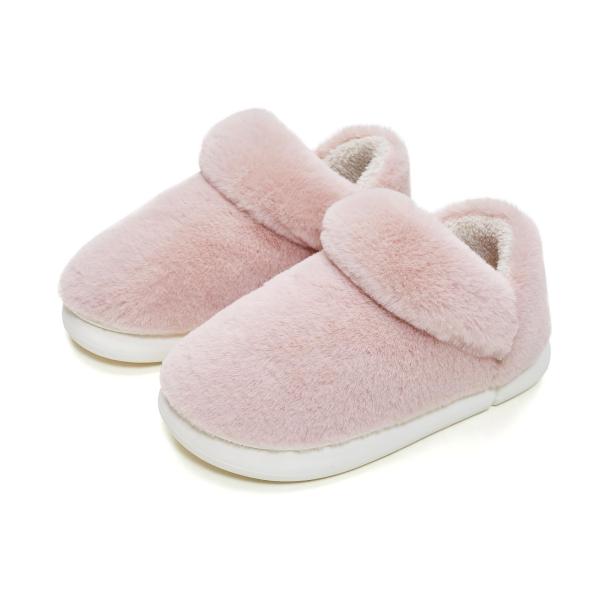 商品名:  utune Women Fuzzy Boots Plush Booties Fireside Shearling Indoor/Outdoor Foldover Boot Slipper House Slippers Winte...