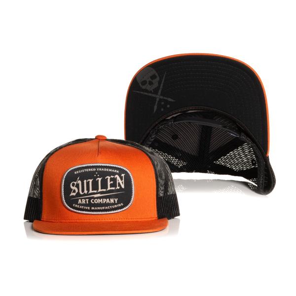 商品名:  Sullen Contour Snapback Tattoo Lifestyle Hat (Black/Orange)ブランド: Sullen Art Collective商品サイズ: One Size商品番号: SCA4688...
