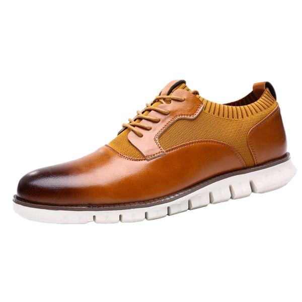 商品名:  Casual Dress Shoes for Men Classic Style Men Lace Up Vintage Leather Shoes Business Casual Shoes RoundToe Leather ...