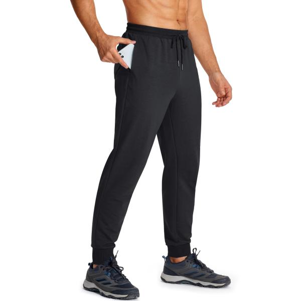 商品名:  MAGCOMSEN Mens Cotton Joggers Sweatpants with Pockets Lightweight Running Workout Trainning Jogging Pants for Men ...