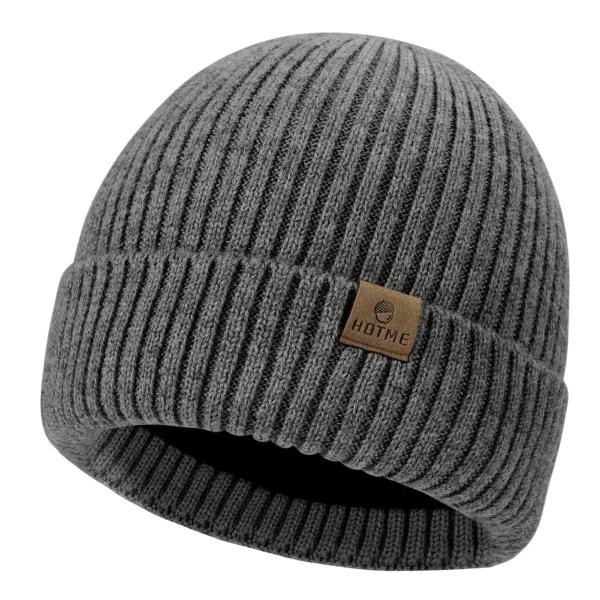 商品名:  Oversized XXL Ribbed Knit Beanie Hat for Men Women, Large Winter Stocking Hats for Big Heads, Stretchy Warm Cuffed...