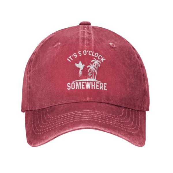 商品名:  Philysonic 5 Oclock Somewhere Hat It is 5 Oclock Somewhere Hat Men Baseball Cap Cool Hats Redブランド: Philysonic商品サイズ...