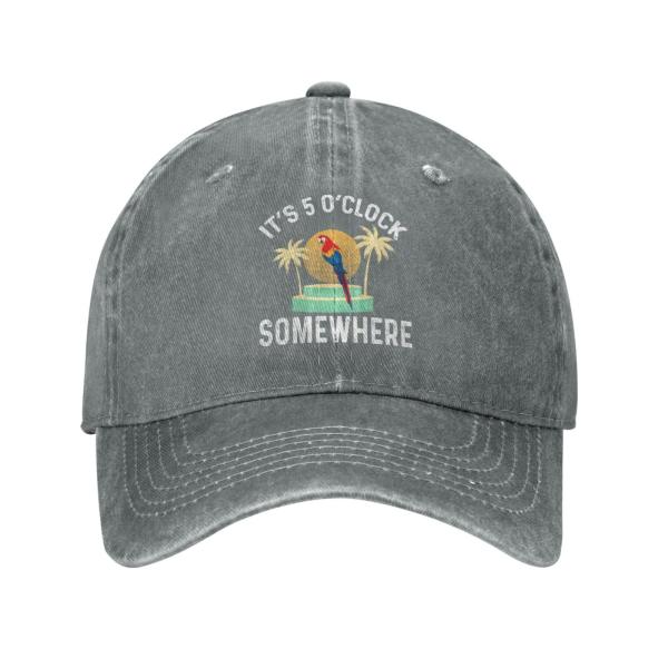 商品名:  Philysonic 5 Oclock Somewhere Hat It is 5 Oclock Somewhere Hat for Women Dad Hats Funny Hat Grayブランド: Philysonic商品...