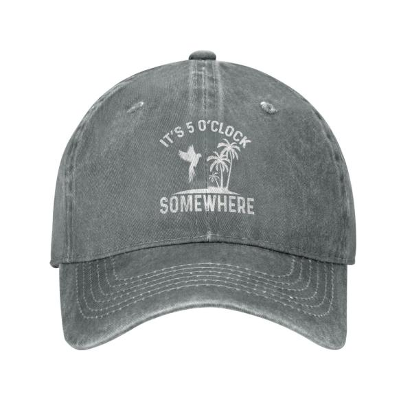 商品名:  Philysonic 5 Oclock Somewhere Hat It is 5 Oclock Somewhere Hat for Women Baseball Hats with Design Cap Grayブランド: P...