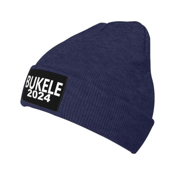 商品名:  Kkaingg Nayib Bukele 2024 Beanie Hat Men Skull Cap Women Winter Warm Hat Knitted Hat Slouchy Knit Stretchy Cap Nav...