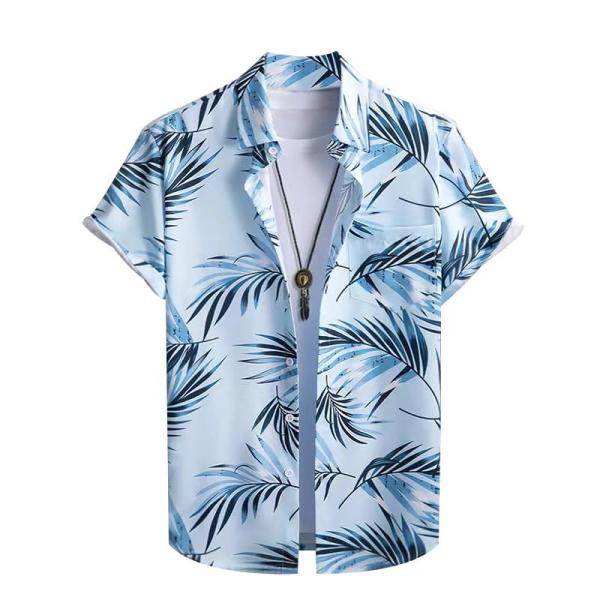 商品名:  XU-SHITONG Hawaiian Shirt for Men, Summer Casual Fit Short Sleeve Button Down Shirts Tropical Holiday Beach Shirts...