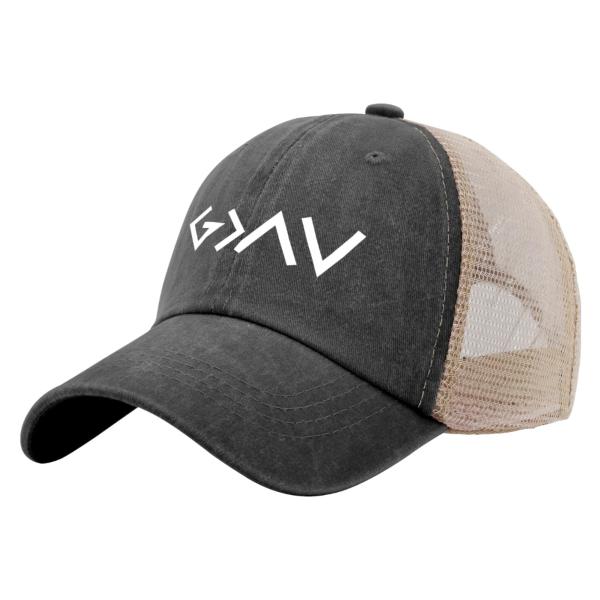 商品名:  Philysonic Dad Hat God is Greater Than The Highs and Lows Hat Trucker Hat Women Trendy Mesh Baseball Cap for Summe...
