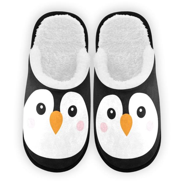 商品名:  Glaphy Cartoon Penguin Slippers for Men Boys, Memory Foam Non-Slip Indoor House Slippers Bedroom Hotel Travel Home...