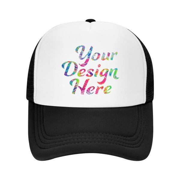 商品名:  Custom Hats Design Your Own Trucker Hat for Men Women,Personalized Baseball Cap Outdoor Sports Sun Hat. Blackブランド:...