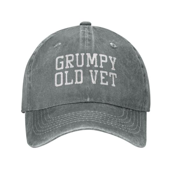 商品名:  Grumpy Old Vet Hat Men Women Baseball Cap Adjustable Trucker Hat Cowboy Hat Grayブランド: Trewrdt商品サイズ: One Size商品番号: ...