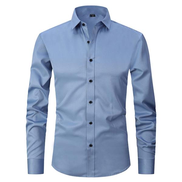 商品名:  Zeiyignr Men's Slim Fit Dress Shirt Wrinkle Free Long Sleeve Button Down Shirt Business Casual Shirts Formal Dress...