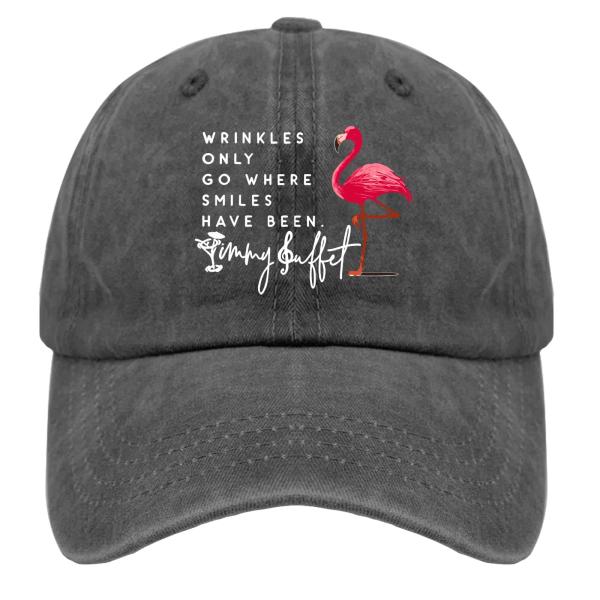 商品名:  BLIBBER Wrinkles Only Go Where Smiles Have Been Hat for Men Jimmy Music Buffett Accessories Baseball Caps Aestheti...