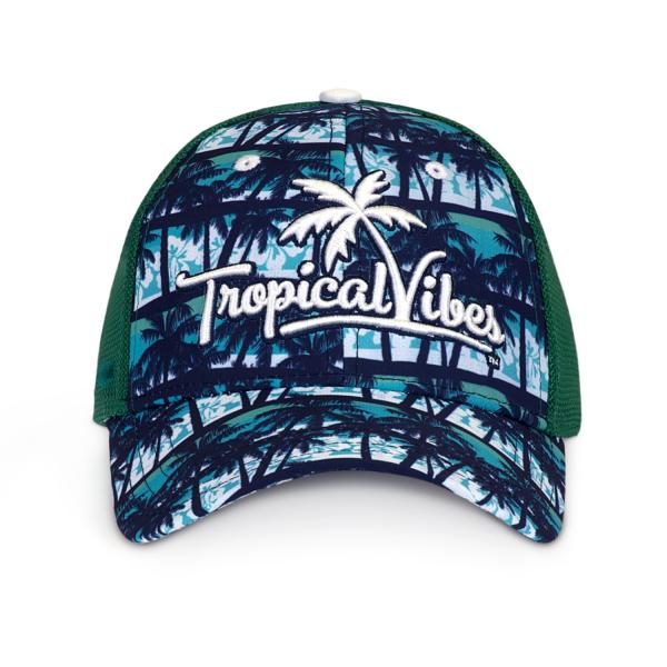 商品名:  Tropical Vibes Baseball Hat - Sun Protection, UPF 50, Stylish, Unique (Green/Palm Tree)ブランド: Tropical Vibes商品サイズ: ...
