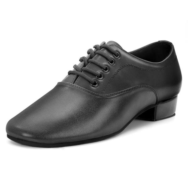 商品名:  lalaball Men's Ballroom Dance Shoes Leather Lace-up Dancing Shoes Character Shoes for Latin Tango Salsa Waltz, Bla...