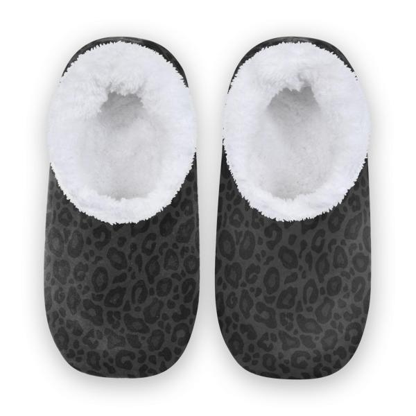 商品名:  Umidedor Grey Leopard Print House Slippers Fuzzy Memory Foam Soft Slipper Socks for Woman Men, XXLブランド: Umidedor商品...