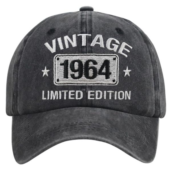 商品名:  Vintage 1964 Limited Edition Hat, 60th Birthday Decorations, 60 Year Old Baseball Cap Retirement Gifts for Men Wom...