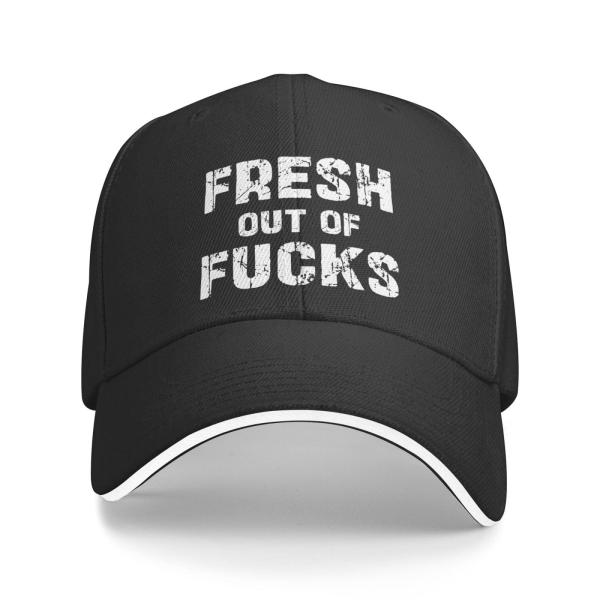 商品名:  Fresh Out of Fcks Hat Fresh Out of Fucks Hat for Women Men Baseball Cap Funny Trucker Hat Blackブランド: Trewrdt商品サイズ:...