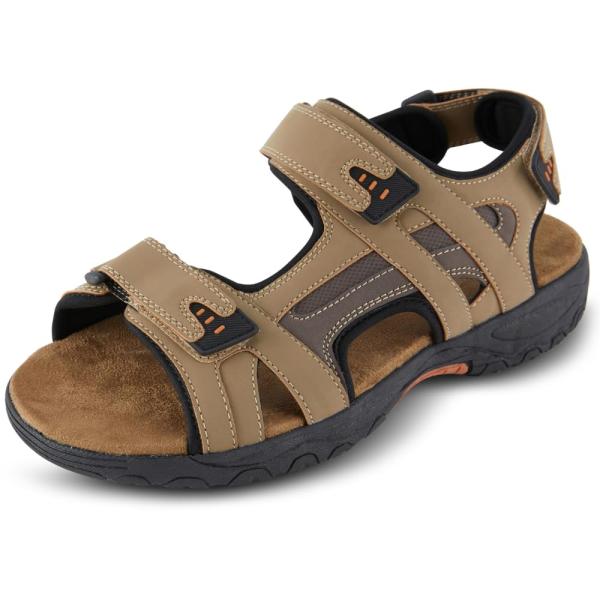 商品名: Khombuメンズディノサンダル。, タン, 9 Khombu Men's Dino Sandal, Tan, 9ブランド: Khombu商品サイズ: 9高さ: 10.16cm横幅: 20.32cm奥行: 30.48cm重量: 5...