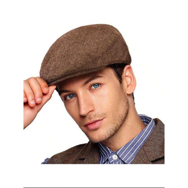 商品名:  Verdusa Men's Newsboy Hats Vintage Flap Cap Driving Hunting Hat Coffee Brown One-Sizeブランド: Verdusa商品サイズ: One Size高...